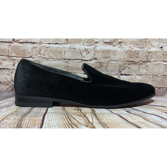 La Milano | Shoes | La Milano Mens Alex Velvet Loafer Sz 5 Black Slip ...